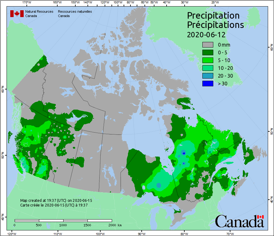Canadian Wildland Fire Information System | Weather Maps
